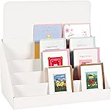stand-store Lightweight Collapsible Greeting Card Display Stand - White ...