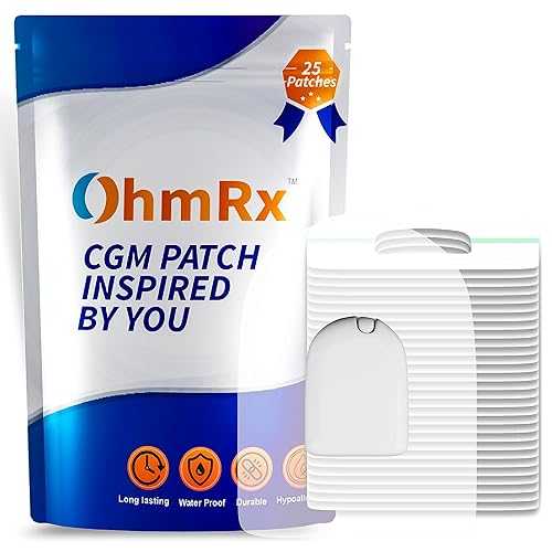 OhmRx CGM Omnipod Adhesive Patches set & Medical Alert Bracelet ...