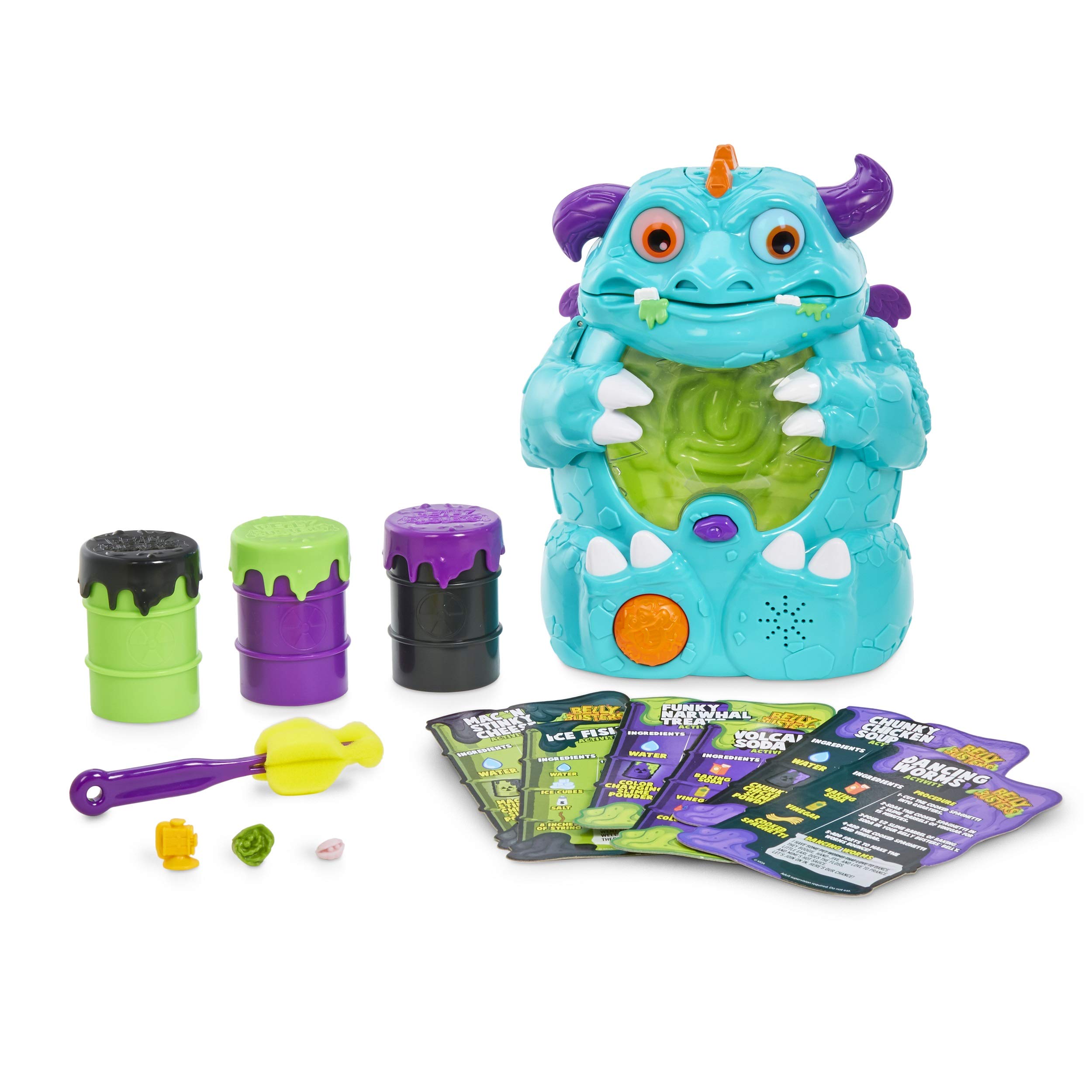 MGA Entertainment Belly Busters Belly Blender Slime-Making Activity Toy ...