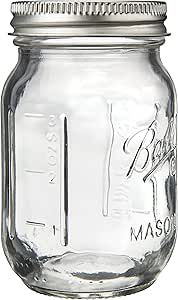 Amazon.com: Ball Mini 4 Oz Miniature Storage, 24 Jars, Clear : Home ...