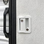RV Travel Trailer Entry Door Lock Polar White Paddle Deadbolt ...