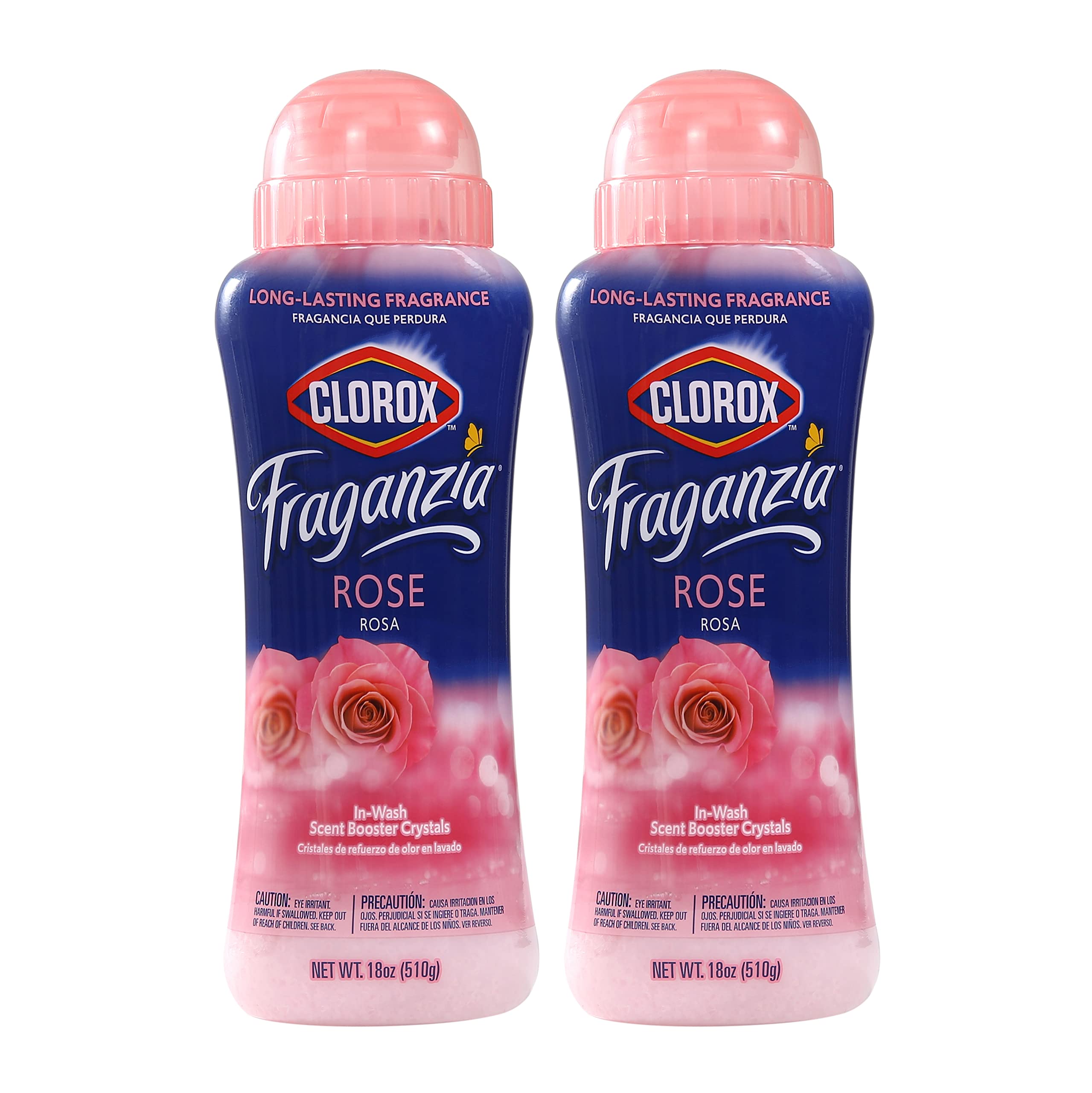 Clorox Fraganzia In-Wash Scent Booster Crystals in Rose Scent, 18 Oz ...