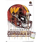 Amazon.com: Trends International NFL Washington Commanders - Drip ...