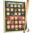 Amazon.com: Pro Baseball Stadiums Scratch Off Poster - Track Your ...