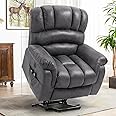 Amazon.com: VIVIJASON Tall Man Large Power Lift Recliner Chair with Extended Footrest for ...