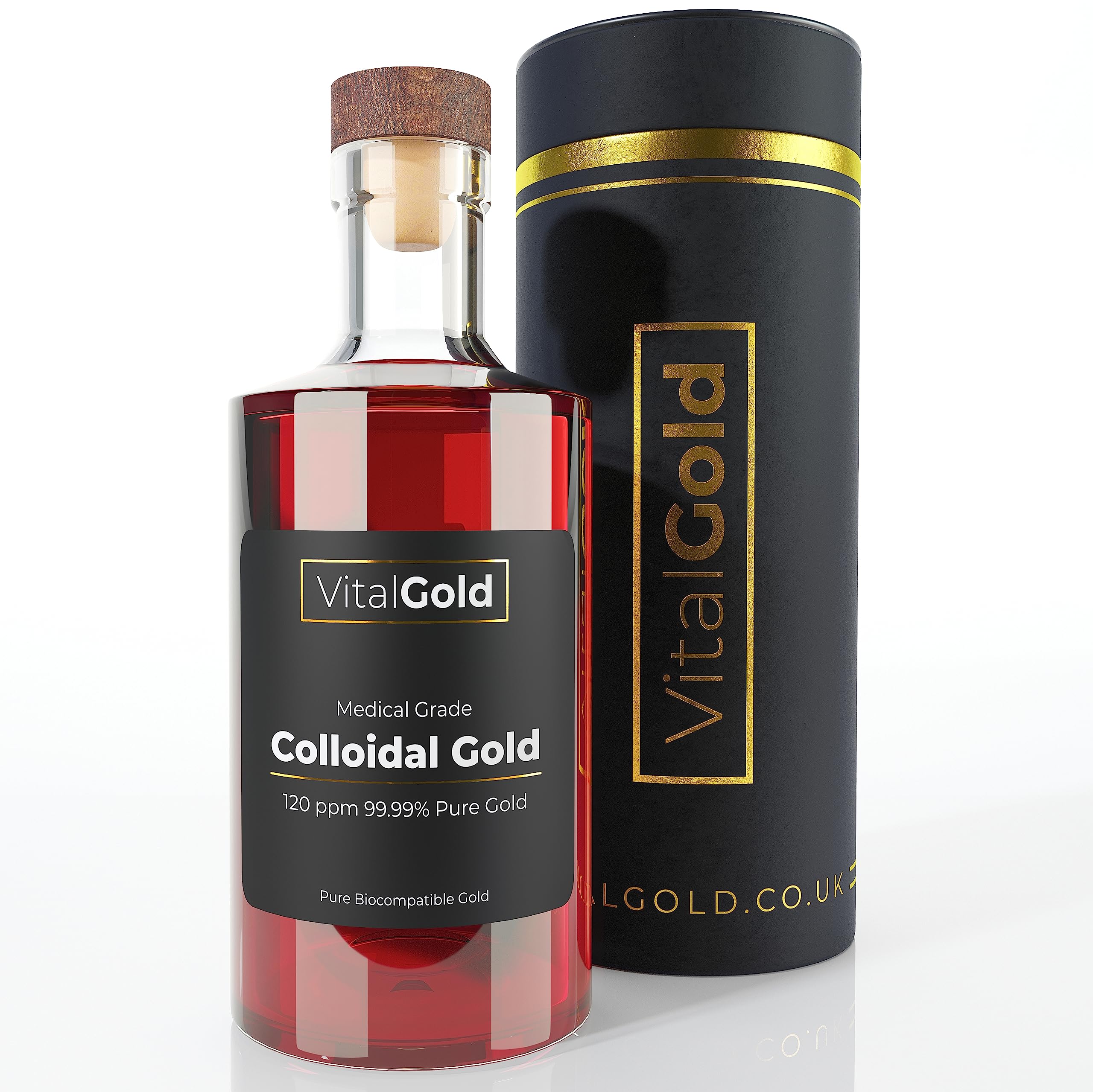 Mua Colloidal Gold 120 PPM - 500ml - Ultra Strength Gold Supplement ...