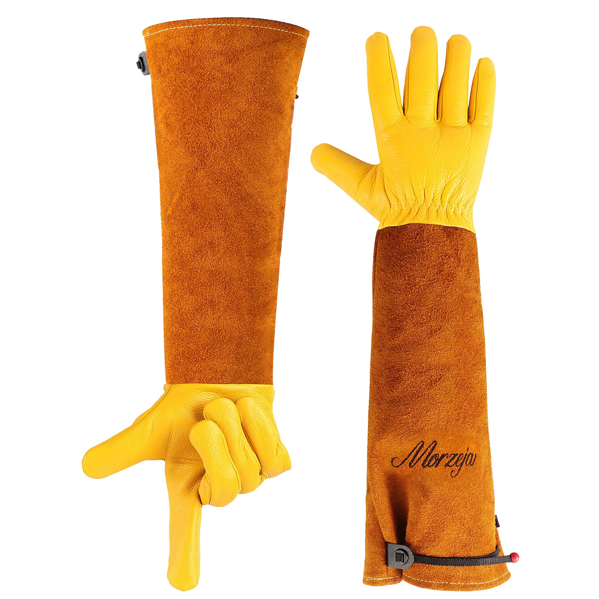 Morzejar Professional Gardening Gloves for Men&Women, Rose Pruning Gloves Thorn Proof ...