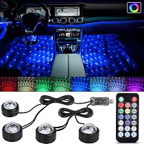 Uv Car Interior Lighting Navihua Colorful Symphony Ambient Lighting