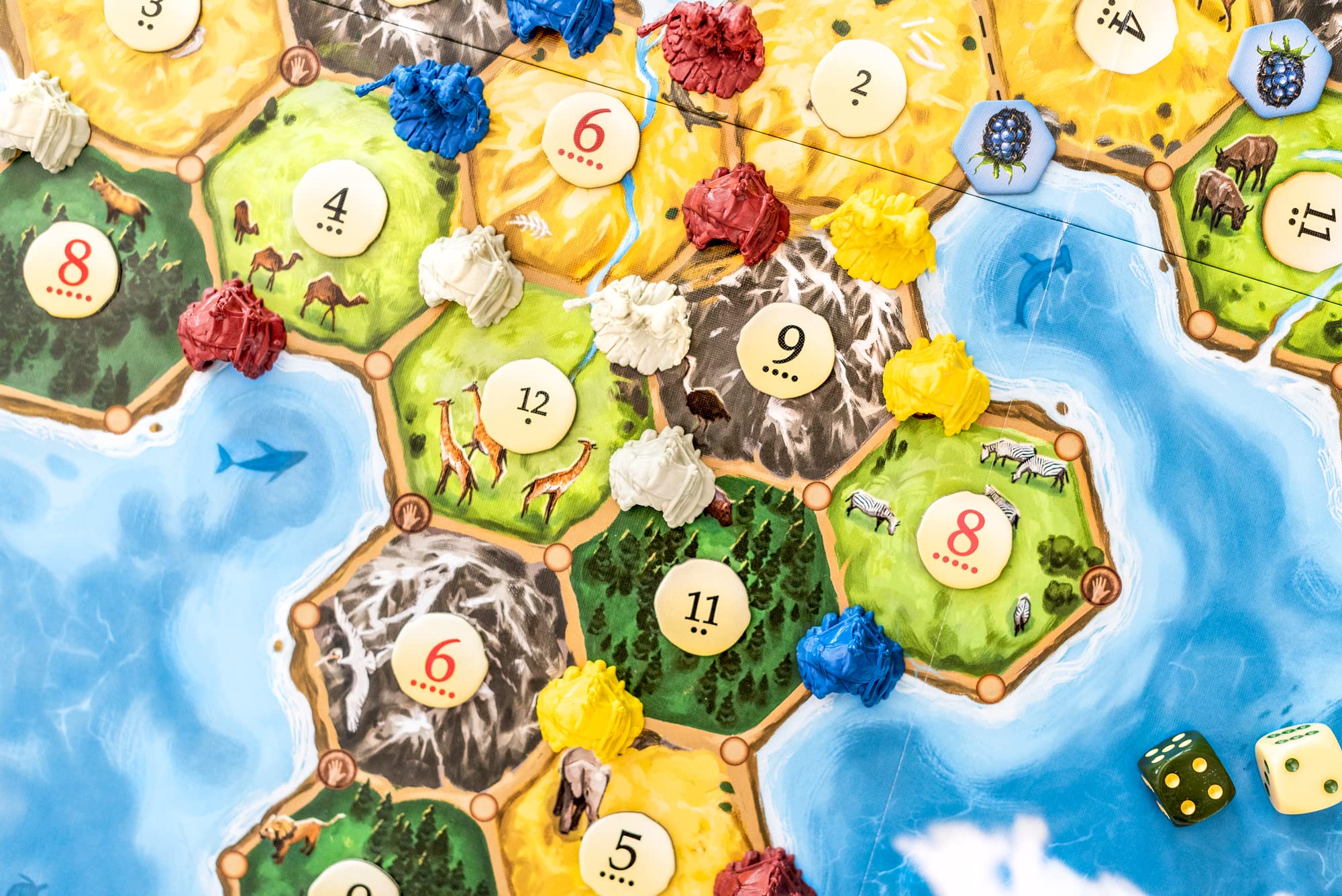 CATAN Dawn of Humankind Board Game | Civilization Building Strategy ...