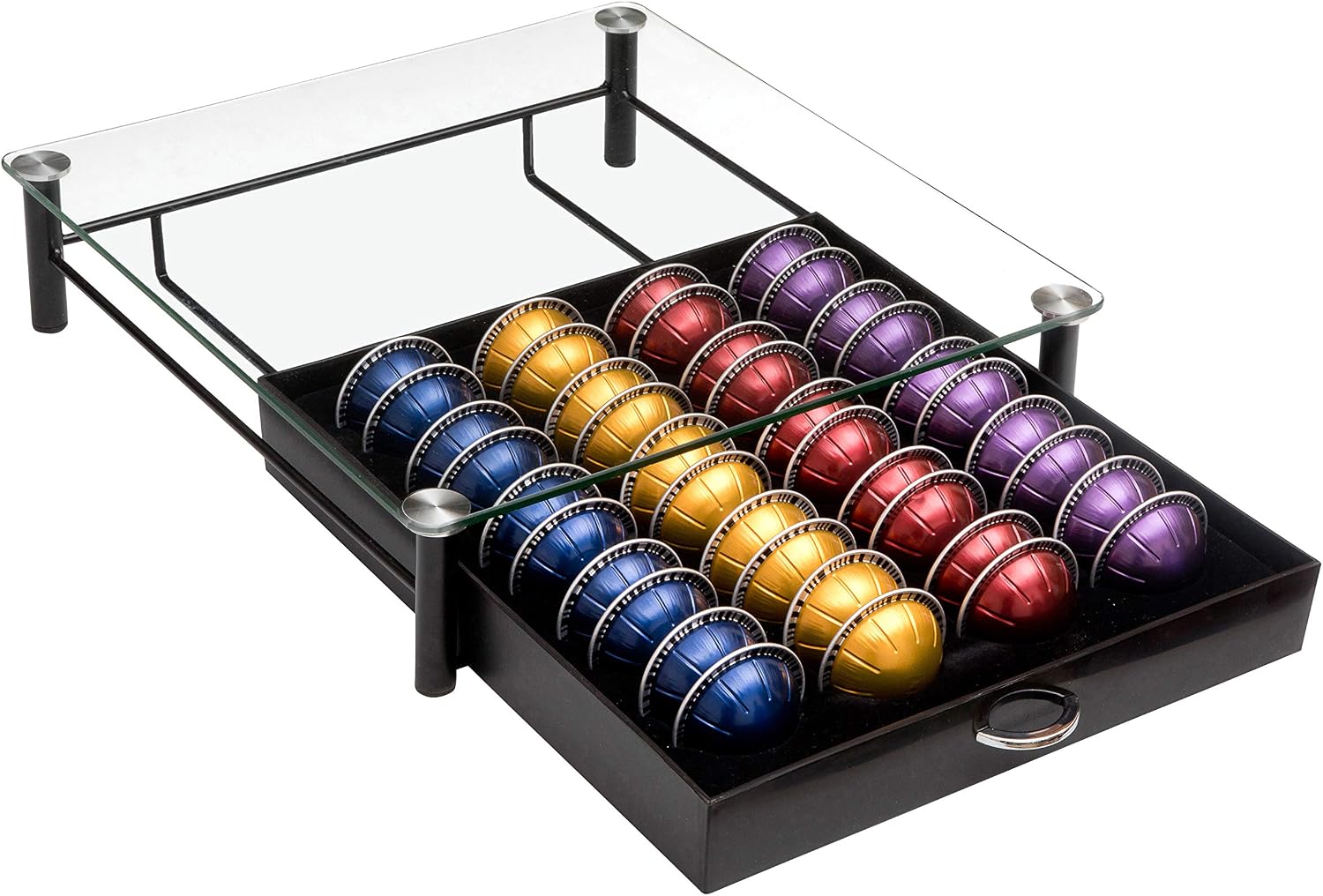 Amtido Nespresso Vertuo Coffee Capsule Holder Dolce Gusto Pod Storage Amtido Nespresso Vertuo Coffee Capsule Holder Dolce Gusto Pod Storage