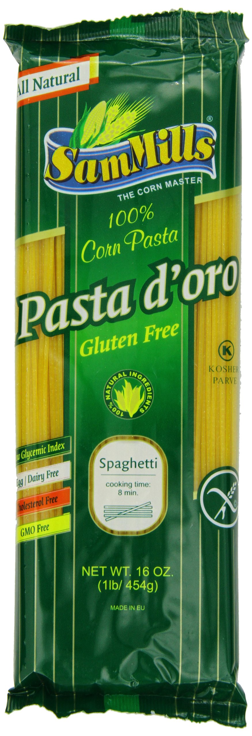 Amazon.com : Sam Mills Pasta D'Oro Gluten Free Penne Rigate, 1-Pound ...