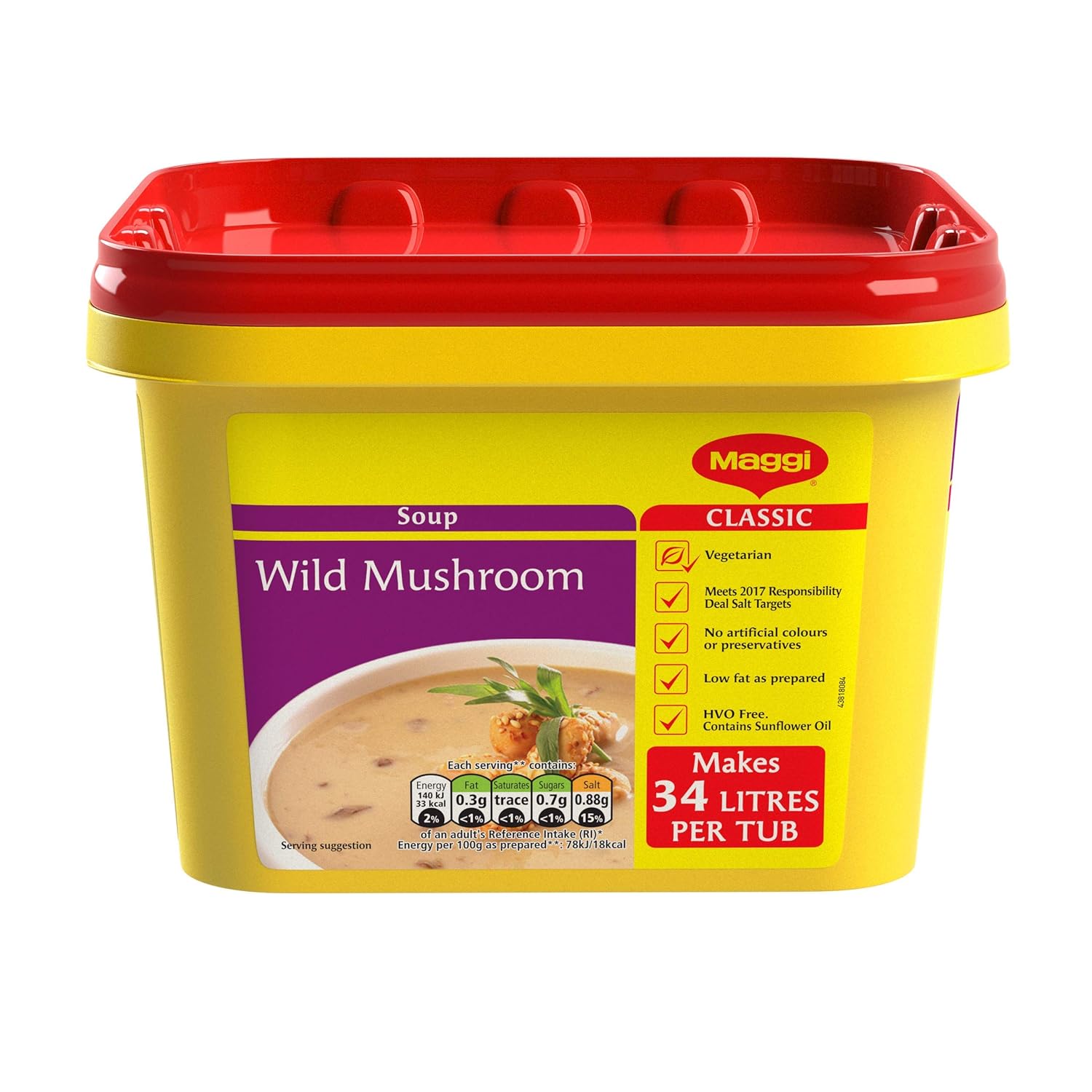 Amazon.com : Maggi wild mushroom soup (2kg) : Grocery & Gourmet Food