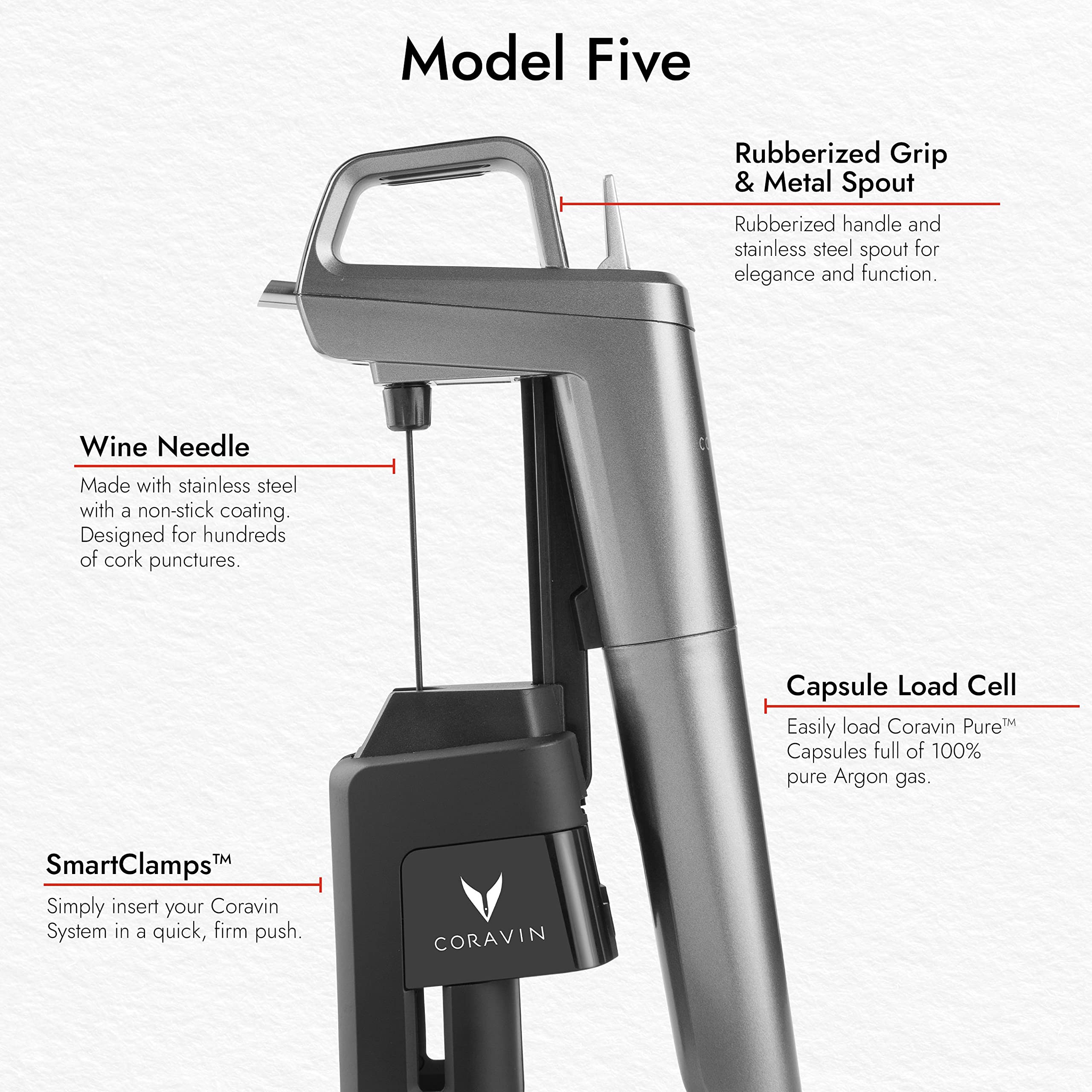 Mua Model Five Preservation and Tasting System - Model V Coravin Model ...
