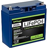 Amazon.com: ExpertPower 12V 100Ah Lithium LiFePO4 Deep Cycle Rechargeable Battery | Bluetooth ...