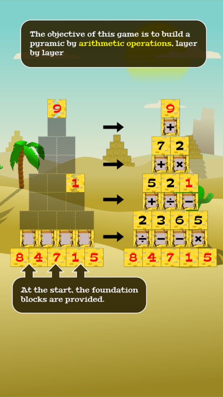 Number Pharaoh - Pyramid Building Maths Training Game:Amazon.co.uk ...