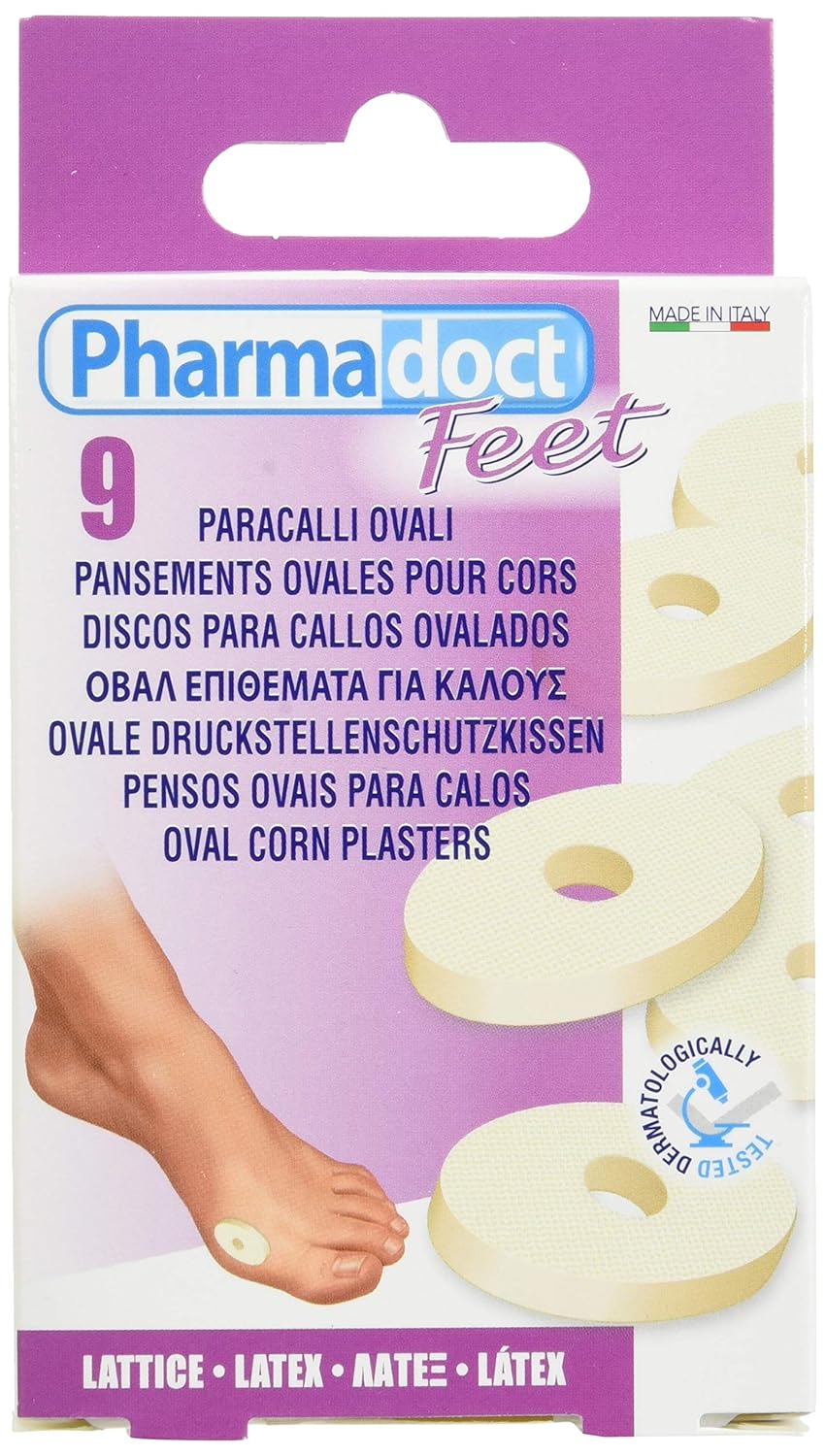 Pharmadoct Oval Corn Plasters – 12 boxes of 9 pcs – BigaMart