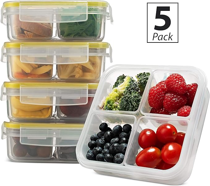Amazon.com: Komax Biokips Snack Containers For Kids and Adults | Lunch ...
