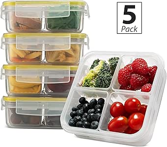 Amazon.com: Komax Biokips Snack Containers For Kids and Adults | Lunch ...
