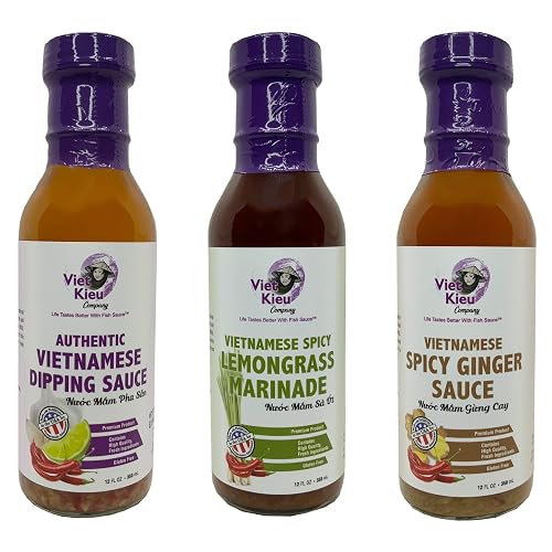 Tri-Pack (Vietnamese Flavor Fish Sauce: 3-12oz bottles): Authentic ...