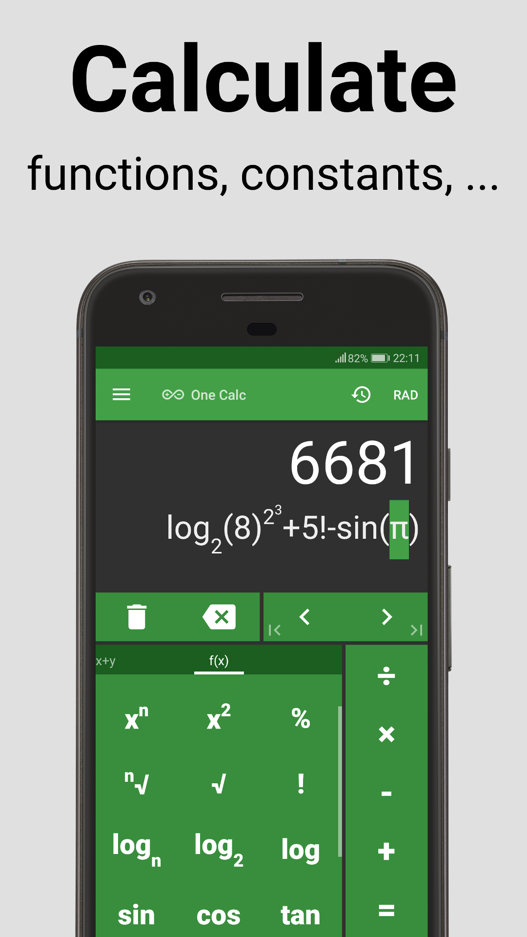 One Calc: Simple Scientific Calculator:Amazon.fr:Appstore for Android