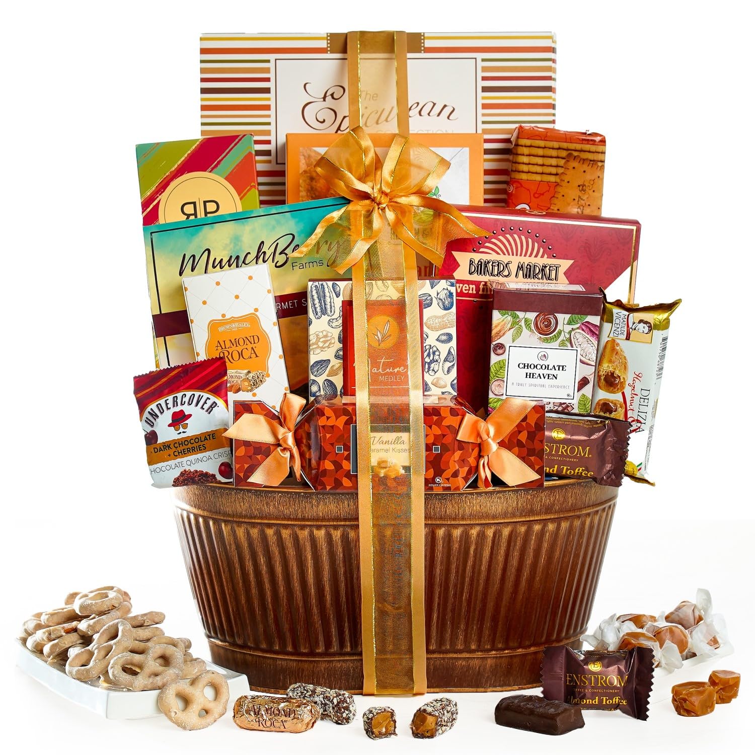 Broadway Basketeers Chocolate Gift Basket Holiday, Valentines Day ...