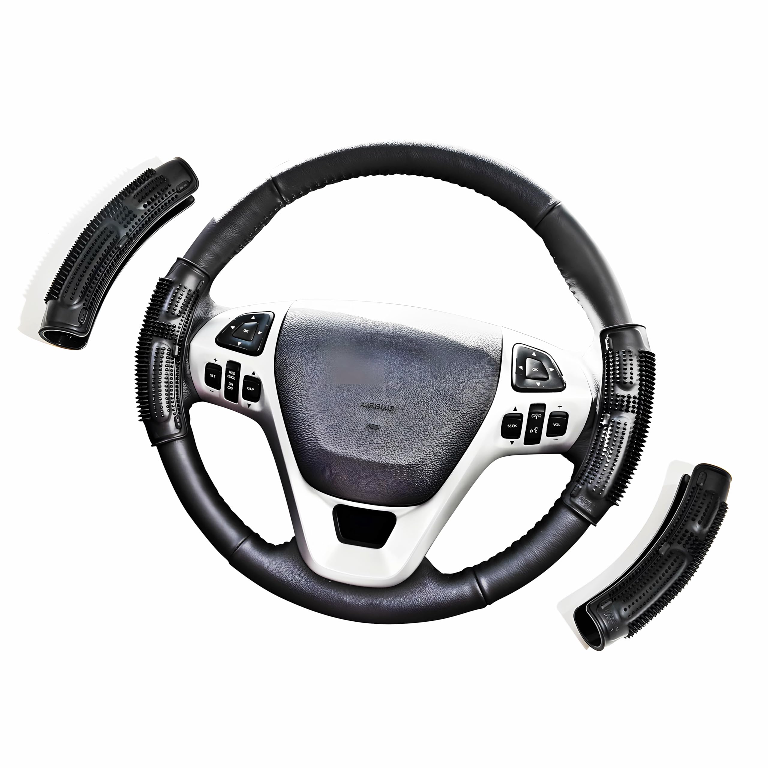 Kimyo Works Monster Steer Grip with 537 Soft Silicone Spikes - Ultimate ...