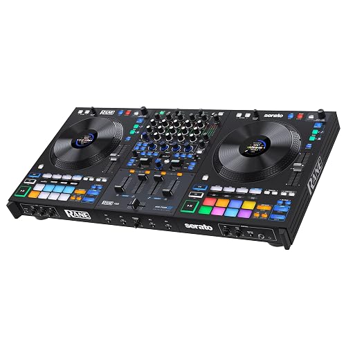 Rane FOUR Stems DJ Controller with 4 Decks, 8.5" Jog Wheels with ...