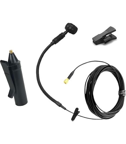 Saxophone Mic NovaSpark Wireless Uhf rophone System Clip-On Instrument ...