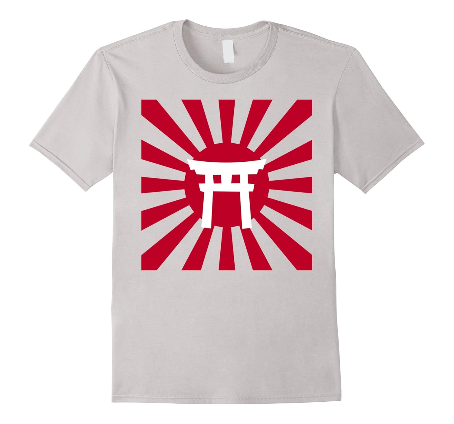 Torii Traditional Japanese Gate Rising Sun Flag T-Shirt-Vaci – Vaciuk