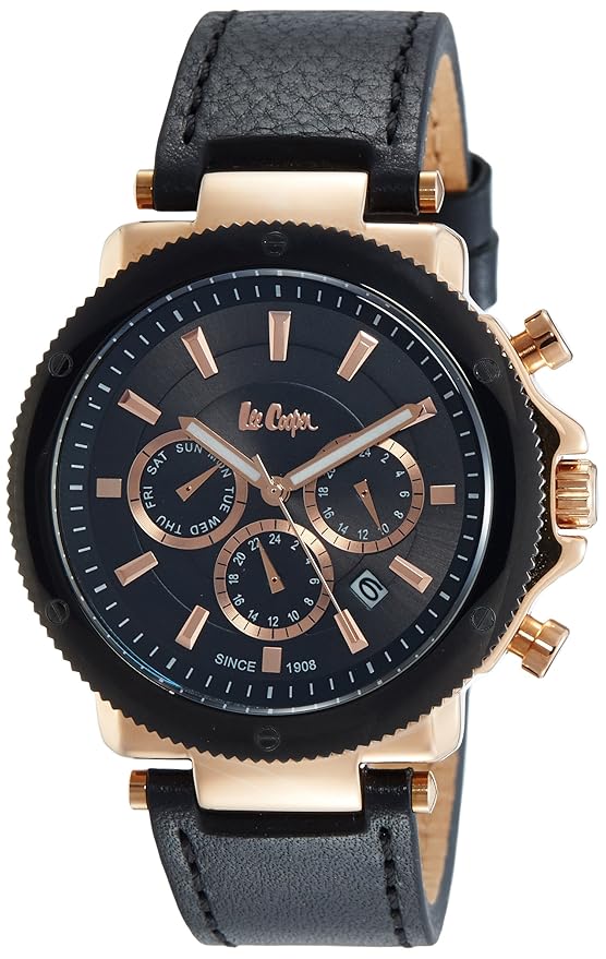 Buy Lee Cooper Analog Gunmetal Dial Men's Watch - LC06182851 Online at ...