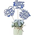 Amazon.com: 12 PCS Happy Father's Day Centerpiece Sticks Double Sided ...