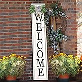 Amazon.com : My Word! Welcome Cross Welcome Sign and porch leaner for ...