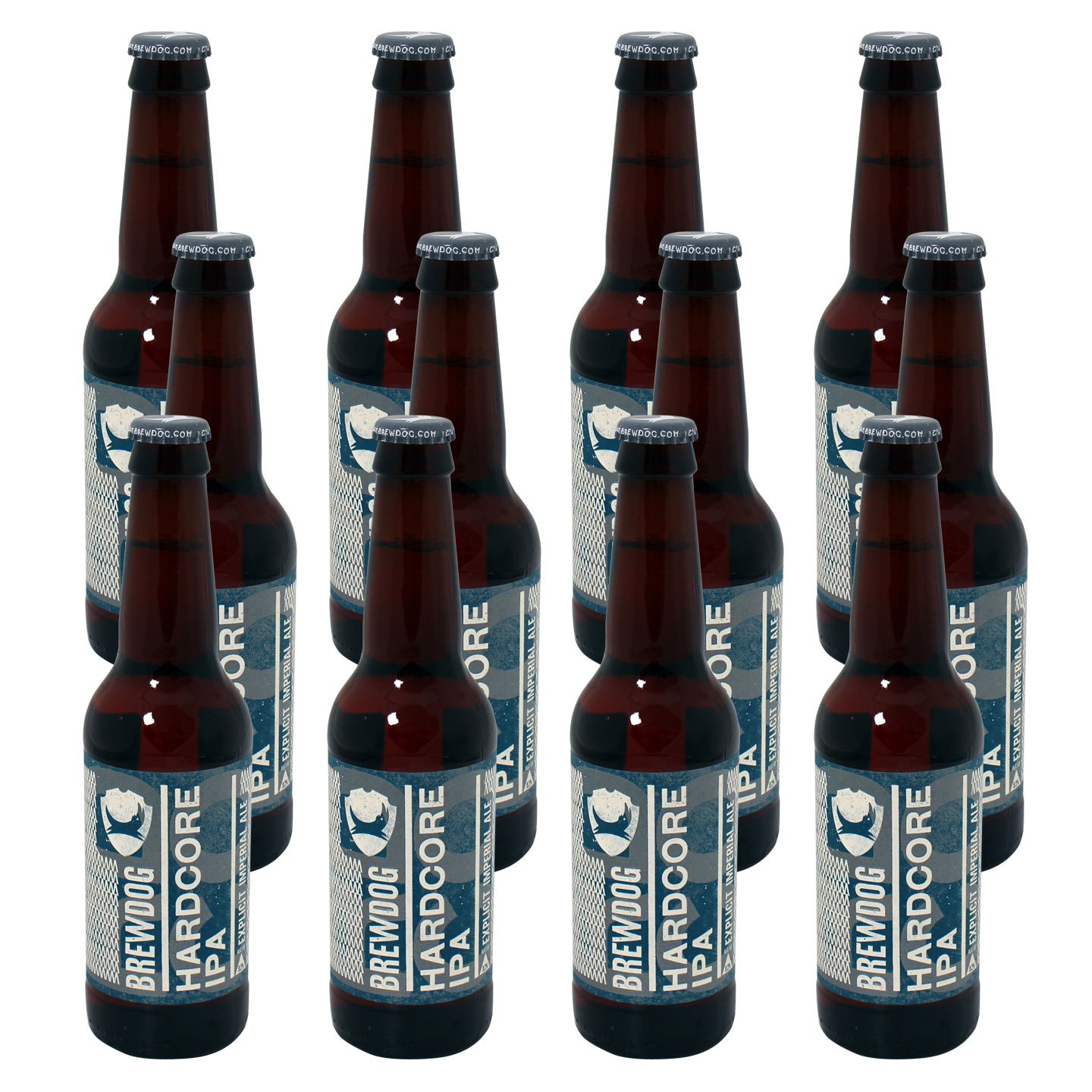 Brewdog Hardcore IPA Beer 330 ml (Case of 12): Amazon.co.uk: Grocery