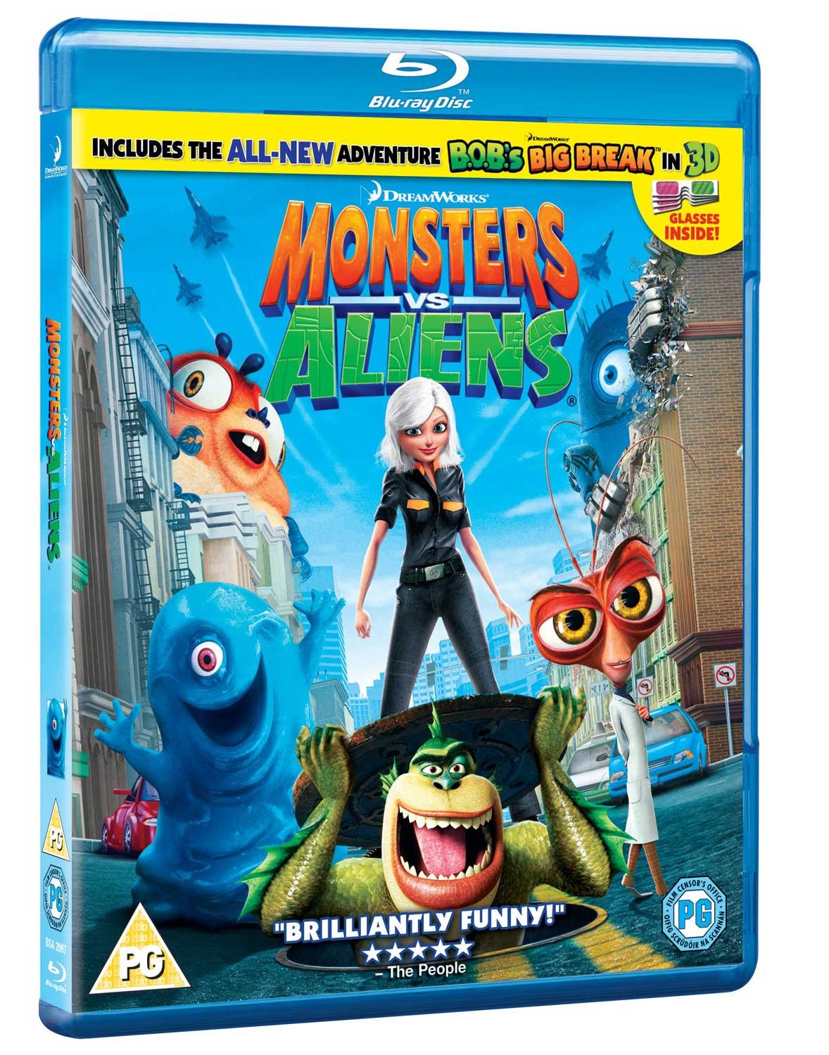 Monsters Vs Aliens [Blu-ray] [UK Import]: Amazon.de: Reese Witherspoon ...