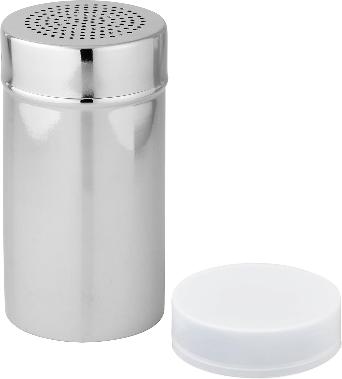 FACKELMANN Feinstreuer, Puderzucker-/Kakaostreuer aus Edelstahl ...