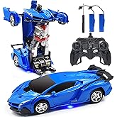 Amazon.com: BIFYTON Remote Control Car Transforming Robot, Transform Car Robot with One Button ...