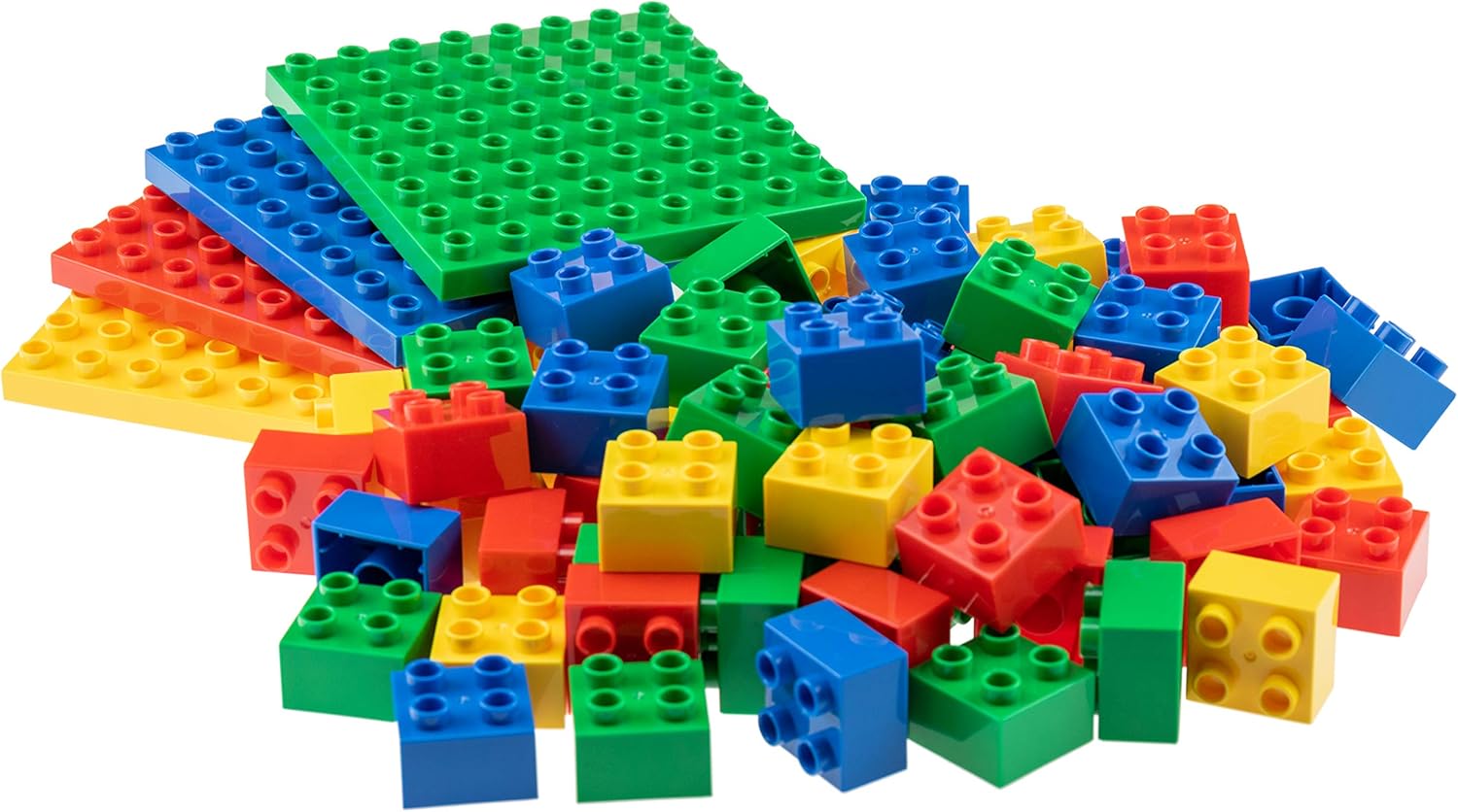 Classic Stackable Big Briks Tower – Building Set 100% Compatible with ...