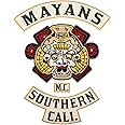 Amazon.com: Mayans Southern Cali M.C. Green Letters, Biker Gang ...