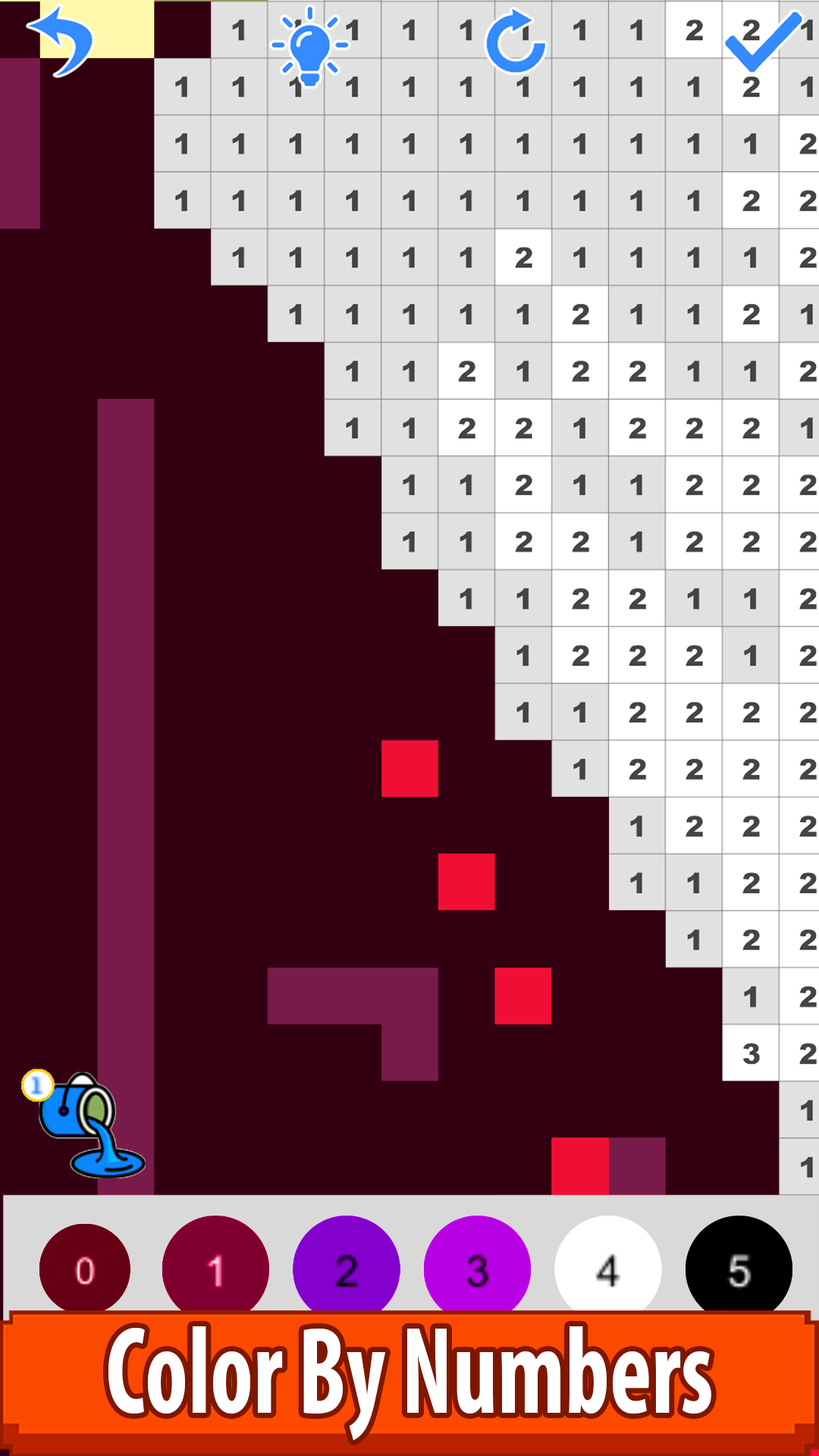 Halloween Pixel Art Color By Number - Sandbox Coloring Book:Amazon.in ...