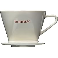 Amazon.com: bonmac dripper white [2-4 cups] CD-2W # 813005 (japan ...