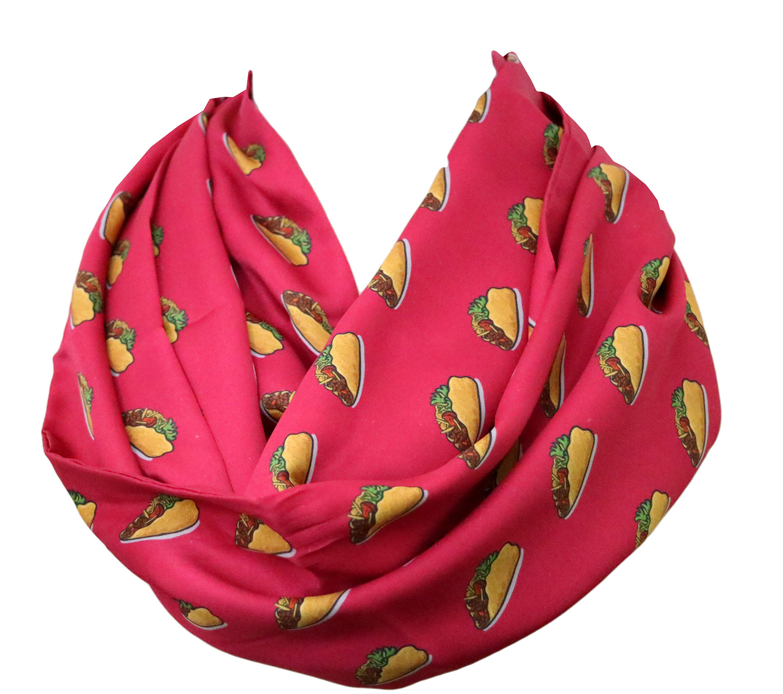 Taco gift infinity scarf For Taco Tuesdays taco lover gift for her by ...