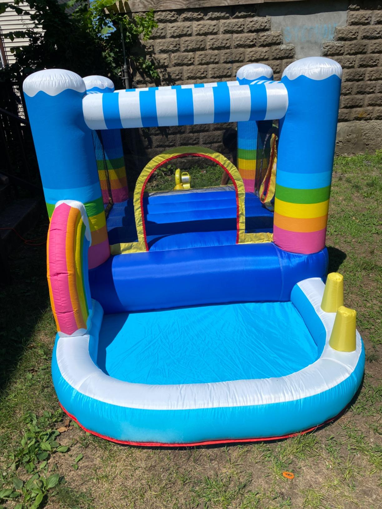 $40/mo - Finance Kids Inflatable Bounce Houses Jumper with 350W Blower ...