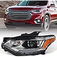 Amazon.com: FIONE Xenon Headlights Assembly Compatible with Chevy ...