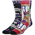 Amazon.com: STEPUP SOX Unisex Funny Crazy Color 3D Puzzle Stripe Food ...