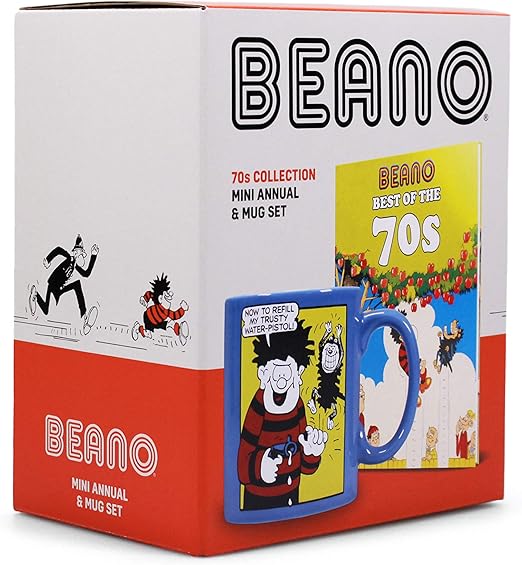 Beano |Mini Annual & Mug Set | Best of The 70's: Amazon.co.uk: Kitchen ...