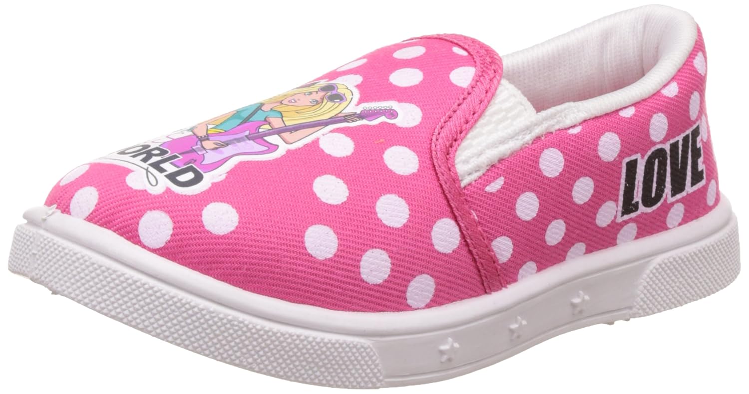 Buy Barbie Girl's Pink Sneakers - 10 Kids UK/India (28 EU) at Amazon.in