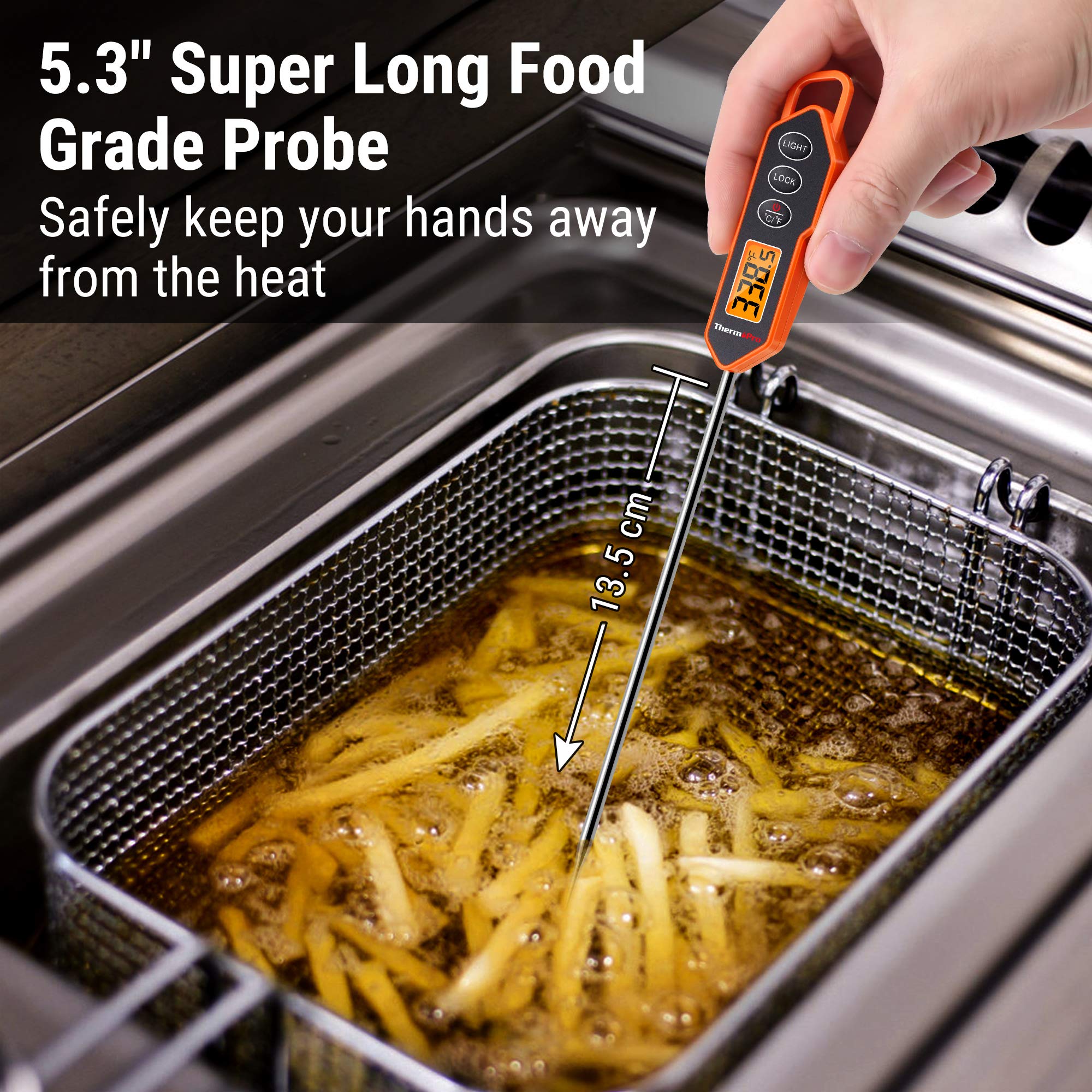 Mua ThermoPro TP01H Digital Meat Thermometer with Long Probe, Food ...