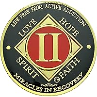 Amazon.com: 2 Year NA Medallion - Green & Blue Tree of Life , Glitter ...