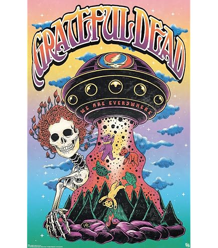 Poster Collage Di Grateful Dead