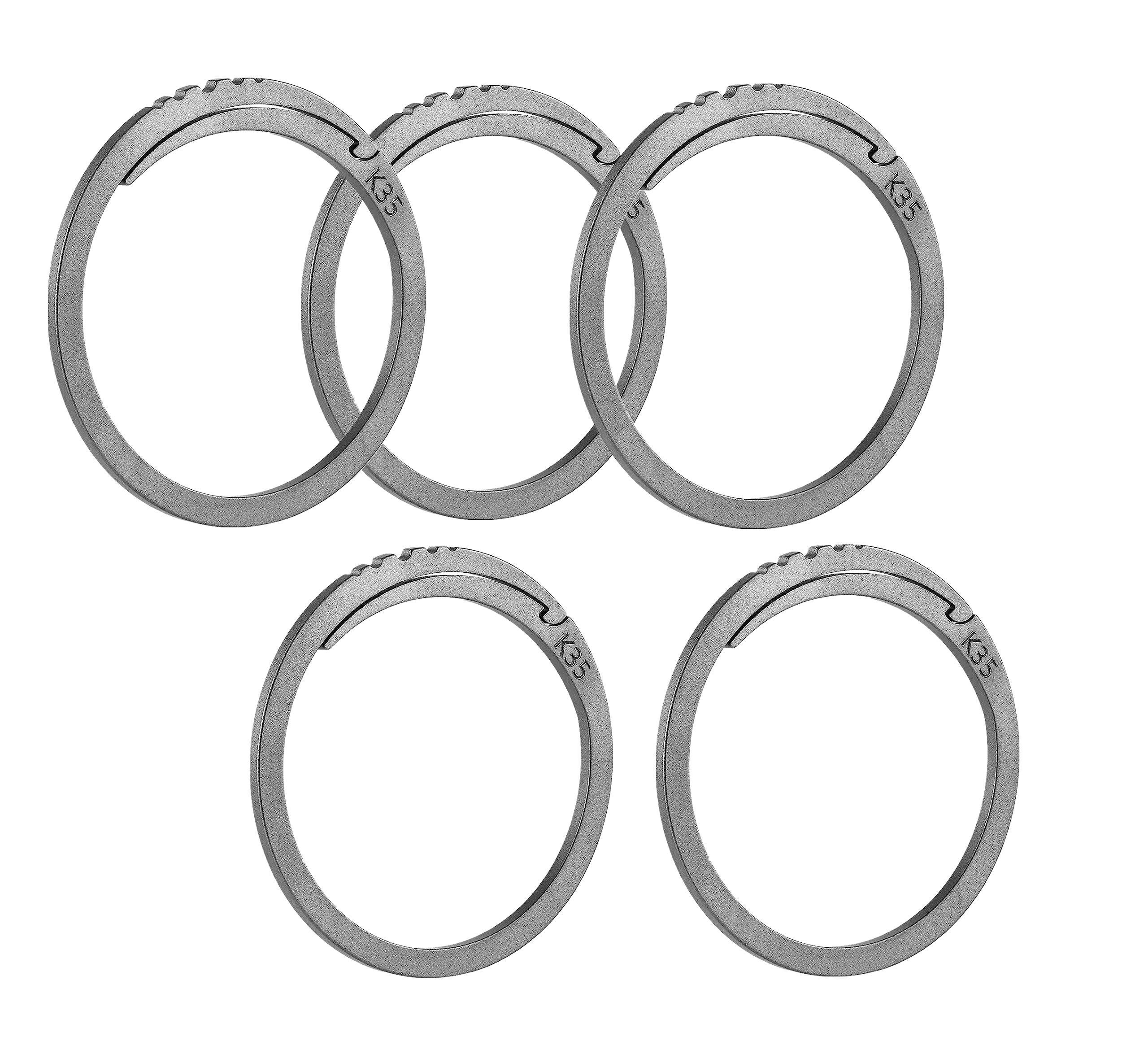 Mua BANG TI Titanium Quick Release Keyrings Side-Pushing Split Heavy ...